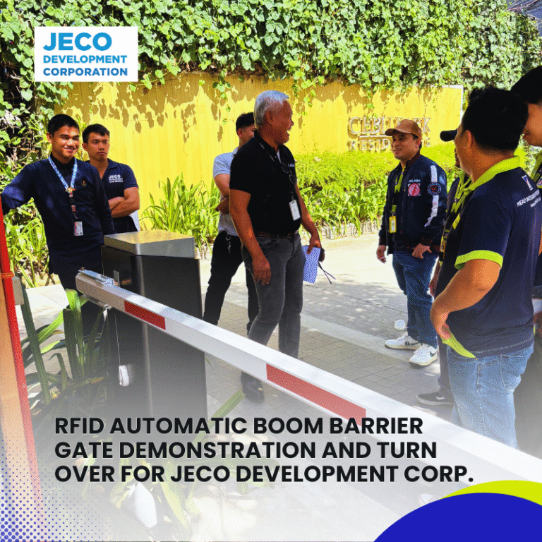Automated RFID Gate System for Jeco Development at Cebu Park