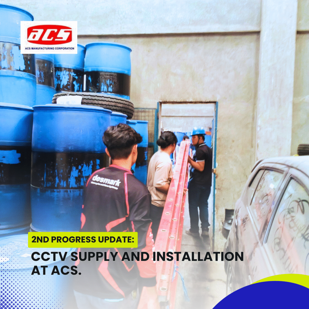 CCTV Supply and Installation at ACS Manufacturing Corporation -- 2nd ...