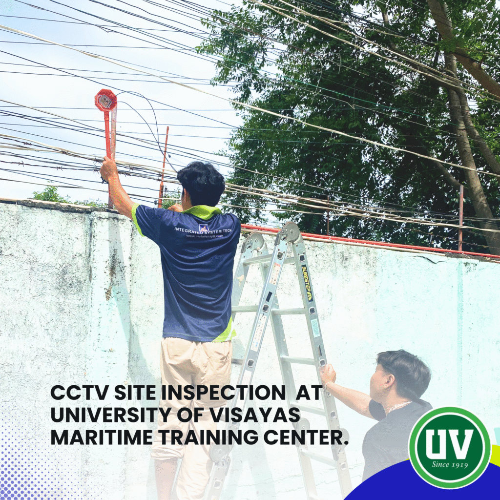 CCTV Supply and Installation at University of Visayas.
