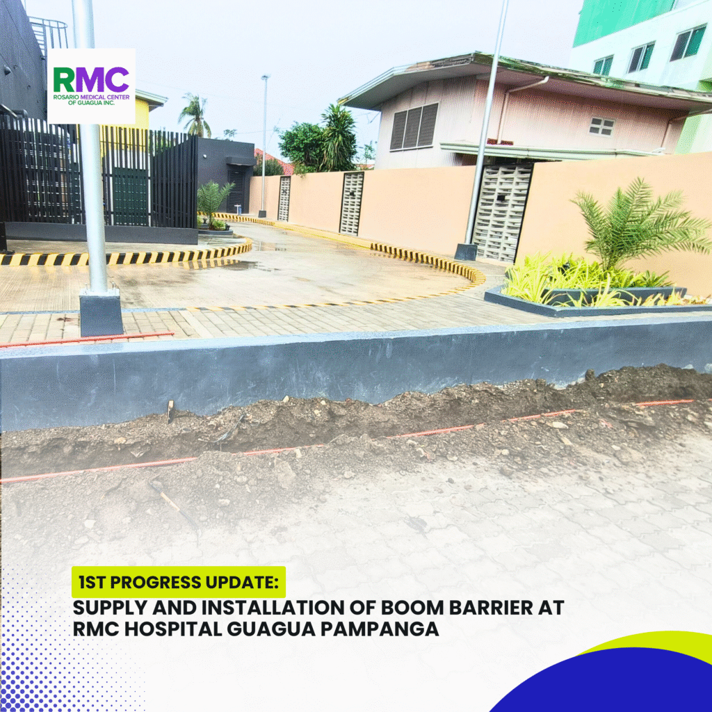 Supply and Installation of Boom Barrier at RMC Hospital Guagua Pampanga ...