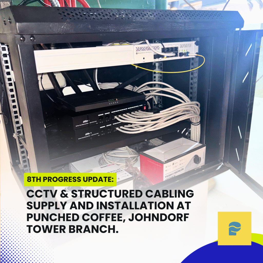 CCTV and Structured Cabling Supply and Installation at Punched Coffee ...