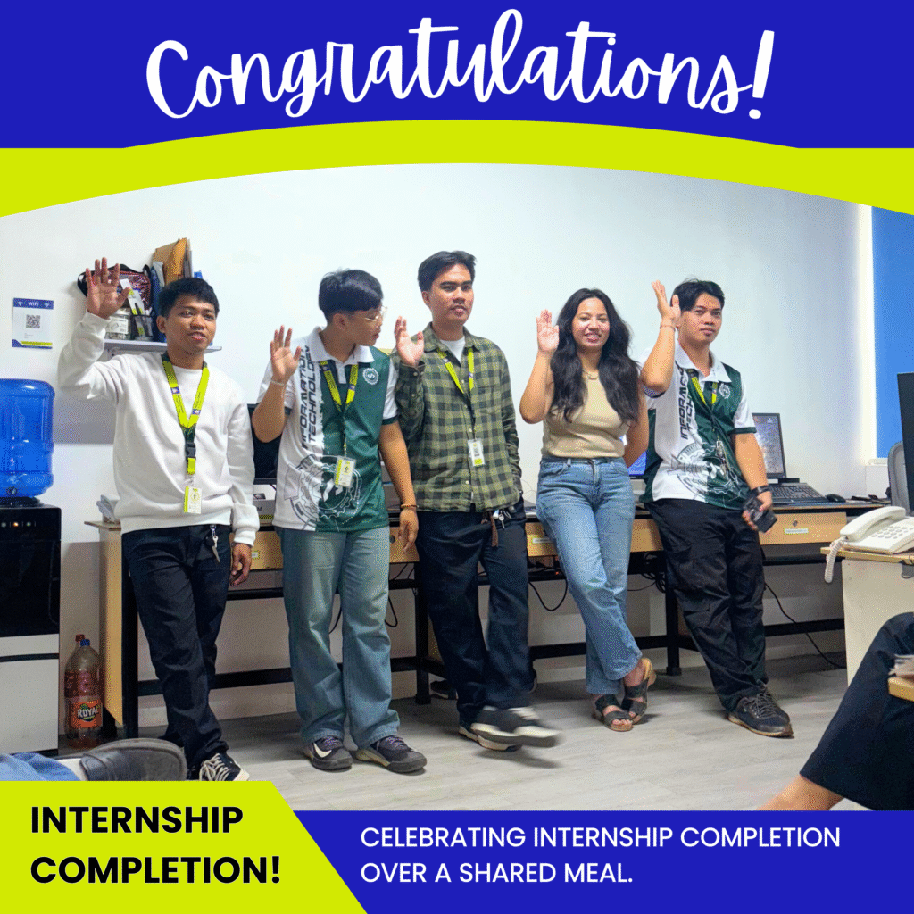 Internship Completion Celebration: A Treat from Our Interns.