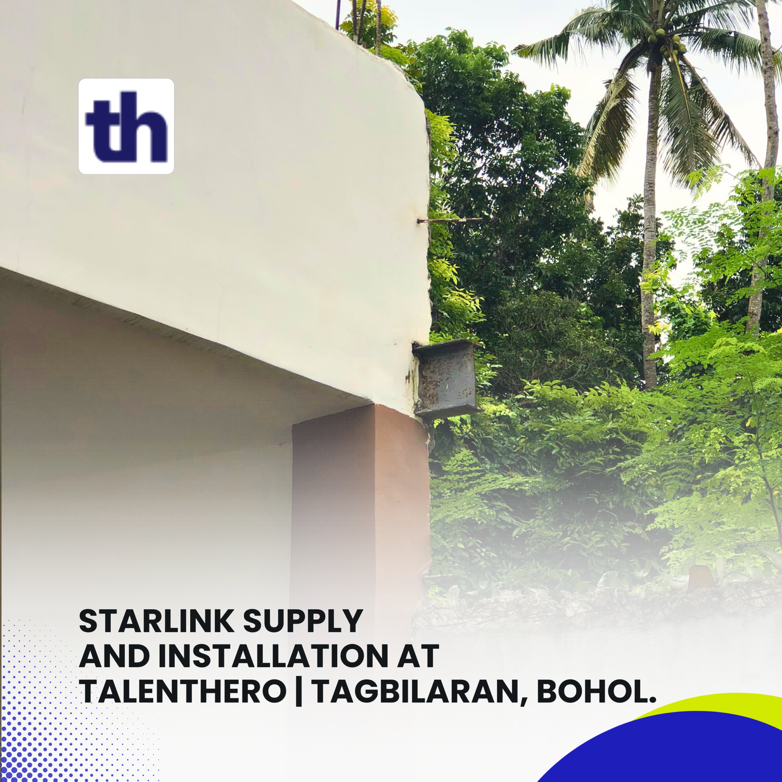 Starlink Installation services in the Philippines.