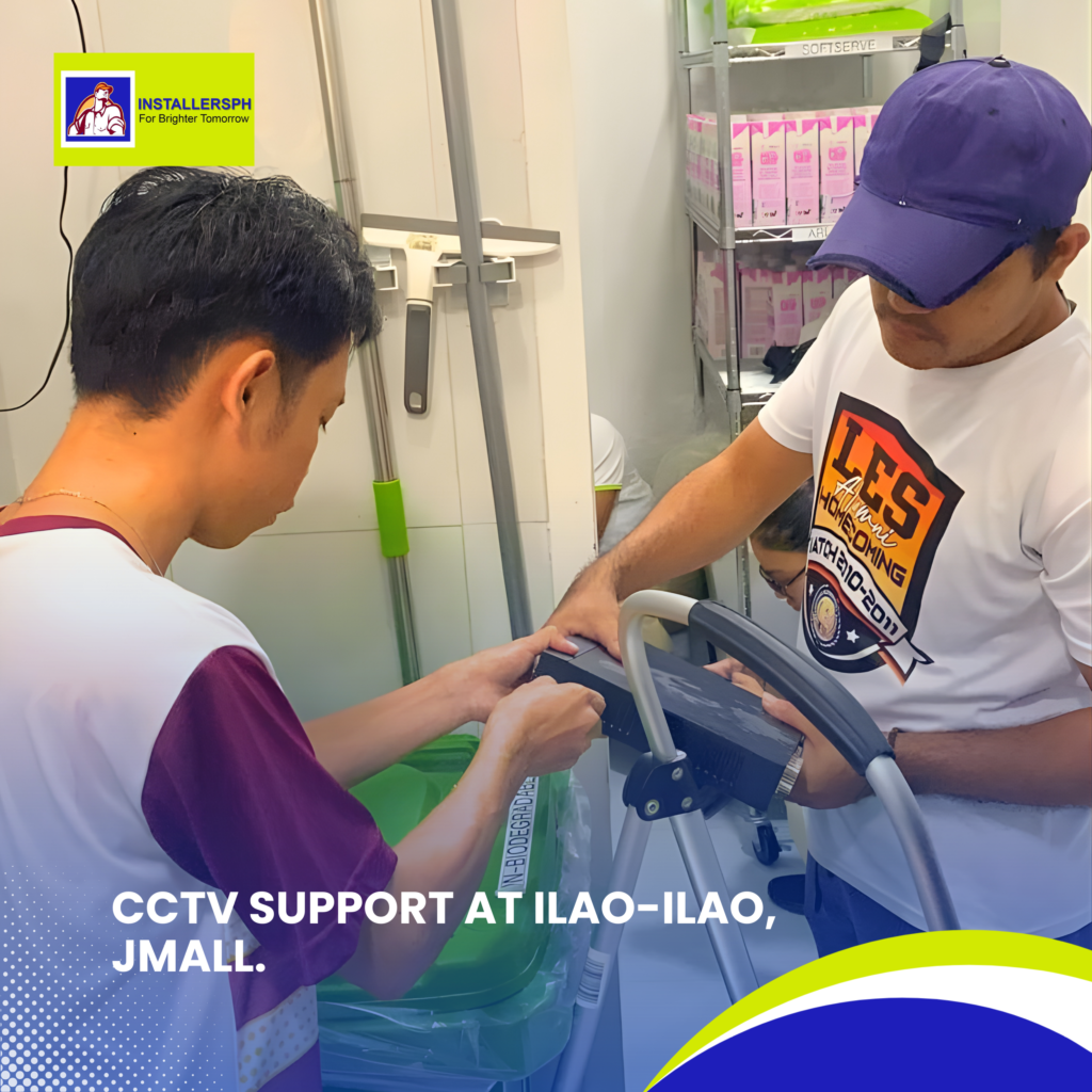 CCTV Support at Ilao-Ilao, JMall.